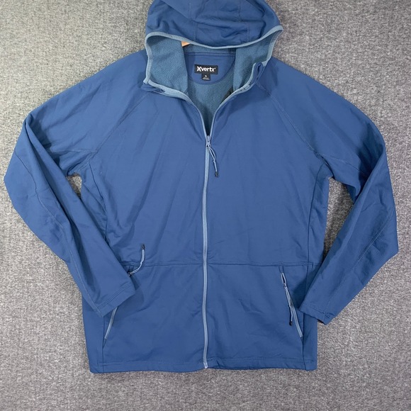 Vertx | Shirts | Vertx Hardside Hoodie Jacket Men Extra Large Blue ...